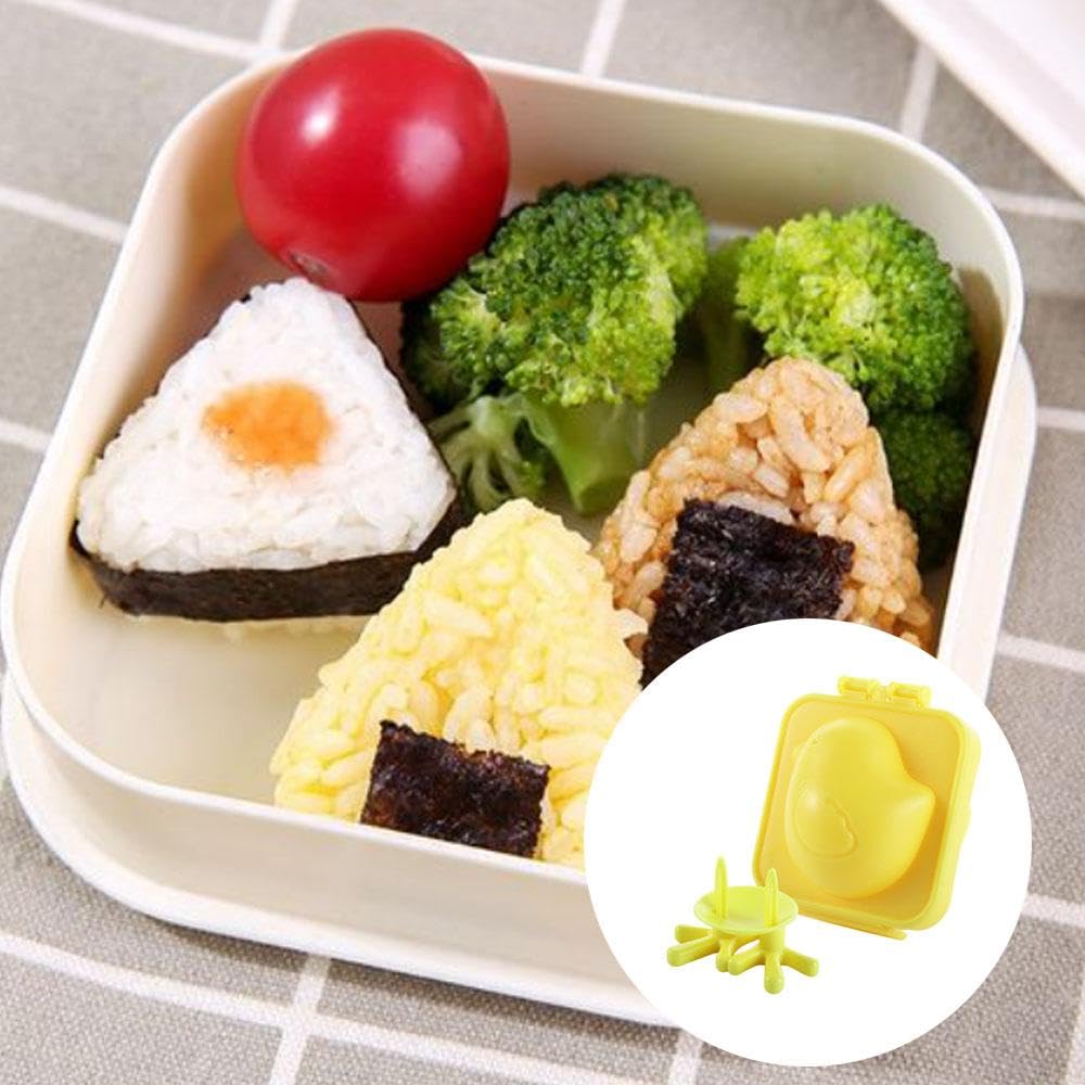 Boiled Egg Mould,Plastic Egg Shaper 3D Cute Chicken Shape Egg Tool Creative Egg Cup Holder Stand Breakfast Rice Ball Lunch Mould Kitchen Gadget