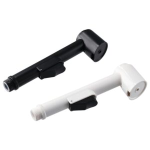 Urjumpea 2PCS Hand Held Toilet Sprayer Head Bathroom Bidet Tap Spray Handheld Bidet Sprayer Head for Women, Pet Wash