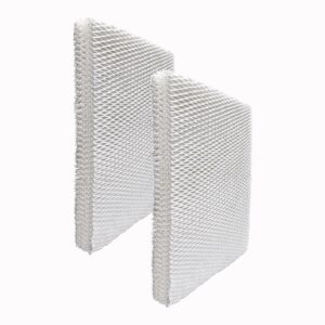 replacement hc26p humidifier wick filters compatible with honeywell he260 he265 he360 he365 hc26e1004 hc26e1002-u hc26a1008 humidifiers 350 360 560 568 600 700 760 769, 2 pack