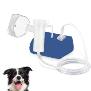 Nomeoop Pet Nebulizer mask for Puppy and Cats, with 2 -Meter Oxygen Tube,Dog Oxygen mask