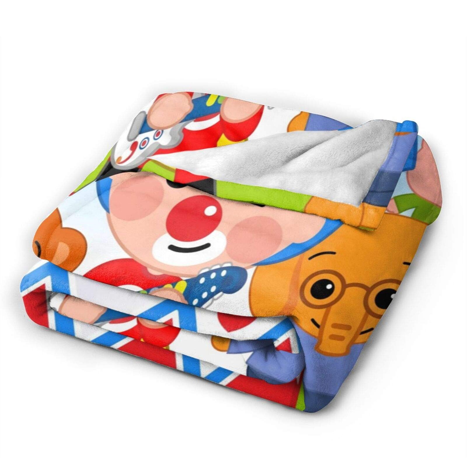 uthgxiu plim Anime plim Blanket Throw Fuzzy Lightweight Plush for Kids Boys Girls Adults 3D Fashion Print Blanket Perfect for Sofa,Bed,Suitable for All Seasons 40"X30"