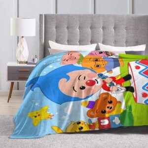 uthgxiu plim Anime plim Blanket Throw Fuzzy Lightweight Plush for Kids Boys Girls Adults 3D Fashion Print Blanket Perfect for Sofa,Bed,Suitable for All Seasons 40"X30"