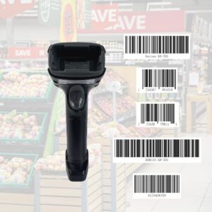 Kercan KR-301 Handheld USB 2D Barcode Scanner Automatic Wired USB 1D 2D QR PDF417 Data Matrix Barcode Scanner CCD Barcode Reader