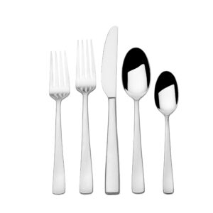 mikasa barrett 18.10 20 piece stainless steel cutlery set, service for 4