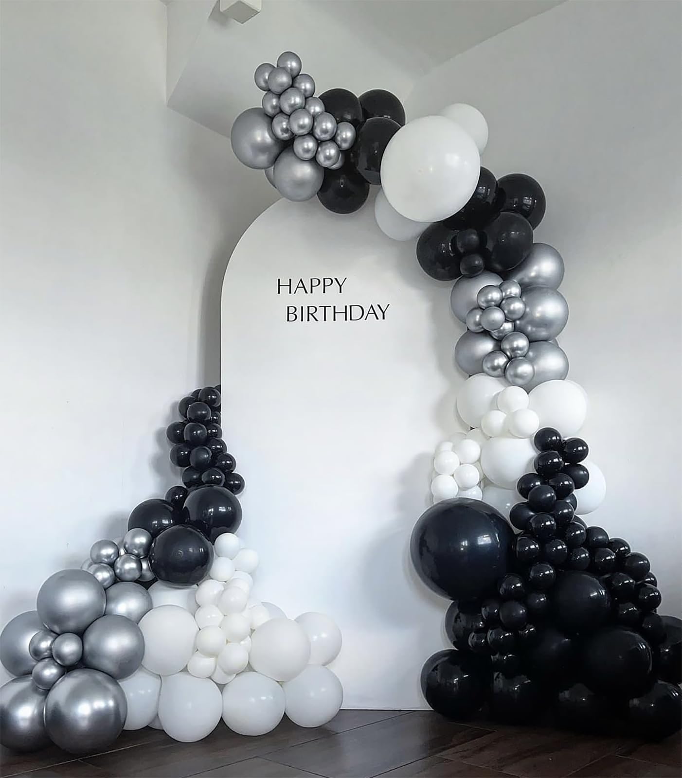 100pcs White Balloons 12inch, White Latex Balloons for Wedding Engagement Bridal Shower Bachelorette Christmas Birthday Party Decorations (with White Ribbon)