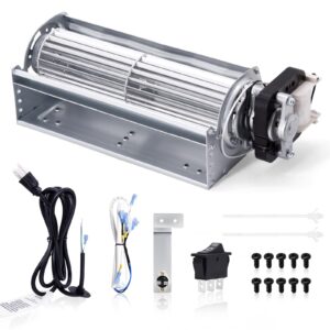 hiorucet gfb100 ventless fireplace blower fan kits for ghp group pleasant hearth, vff-ph32dr, vff-ph20d, vff2-ph20d, vff-ph26d. pleasant hearth gfb100 vent-free fireplace blower with thermostat.