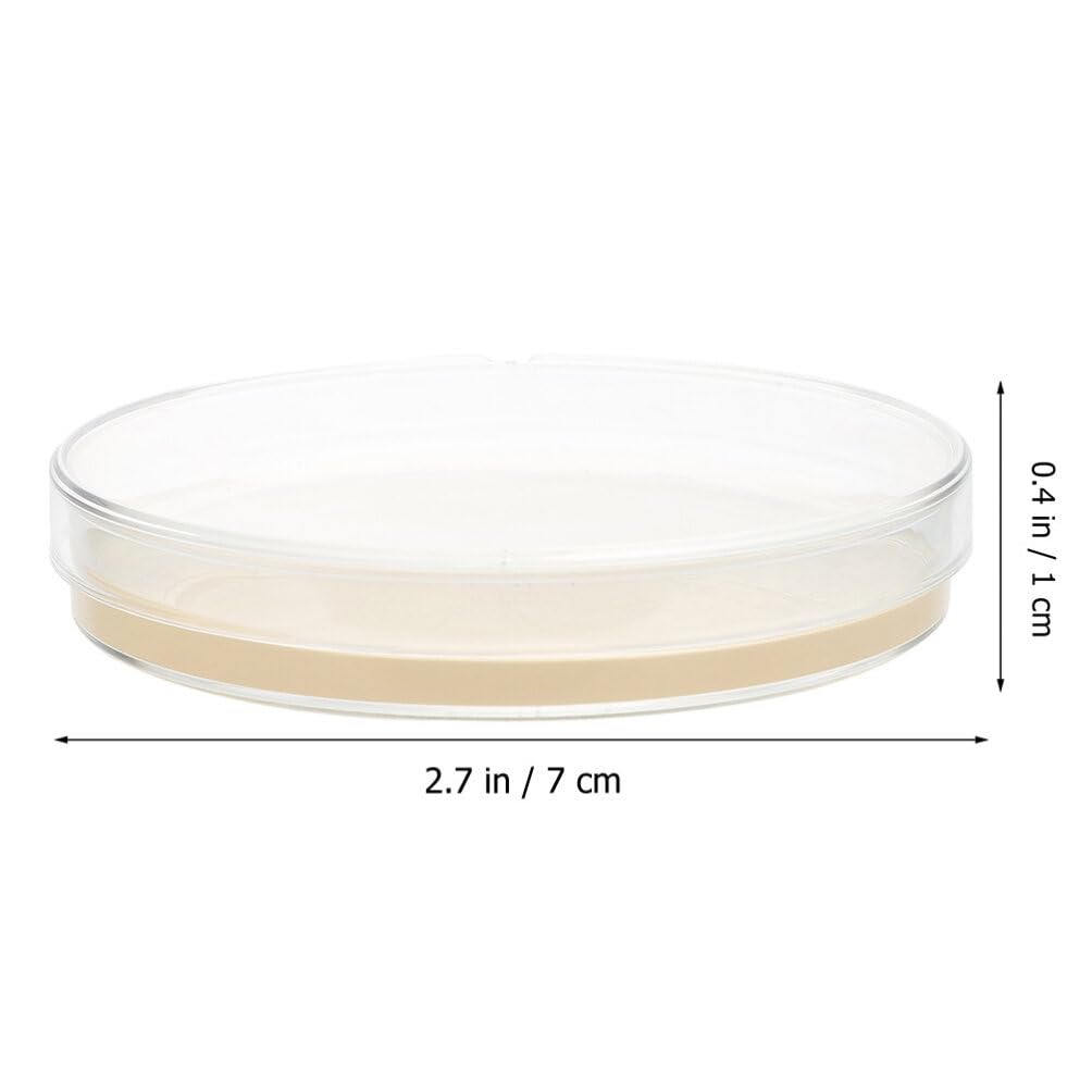 ULTECHNOVO Nutrient Agar Plates, Nutrient Agar Petri Dishes Science Project Kit, Pre-Poured Agar Plates for Students Science Fair Projects