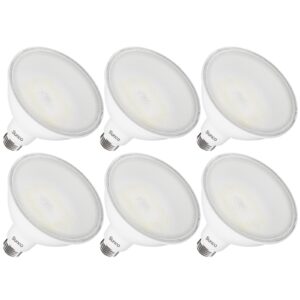 sunco 6 pack 2800 lumens outdoor led flood light waterproof par38 led bulb dimmable, 20w=250w, 5000k daylight, e26 base, ul listed