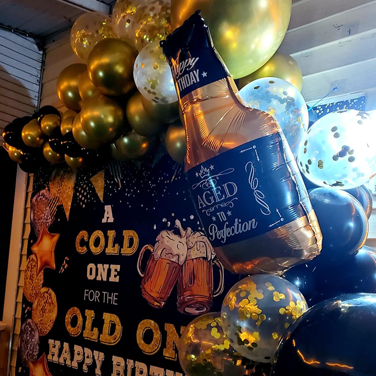 9pcs Corona Whisky Beer Mug Mylar Helium Balloons, Men Women Boys Girls Beer Themed Birthday Party Decoration, Baby Shower Engagement Decoration Supplies