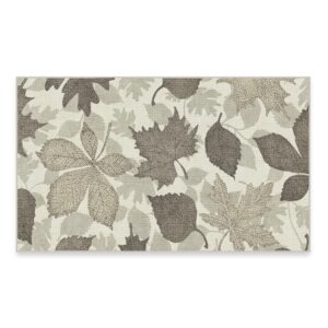 ruggable washable 3x5 area rug, jora warm grey, premium rugs for living room, bedroom, kitchen, office, classroom with gripper non slip pad, fall autumn