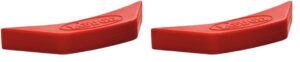 lodge asahh41 silicone assist handle holder, red (pack of 2)