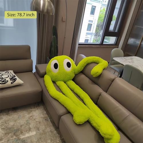 INSTITIZER Octopus Stuffed Animals, Long Legs Octopus Giant Toy, 39.3in Soft Octopus Plush Stuffed Ocean Animals Throw Pillow for Kids Girls Boys Adults Birthday