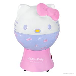 uncanny brands hello kitty 50th anniversary popcorn maker - kitchen appliance