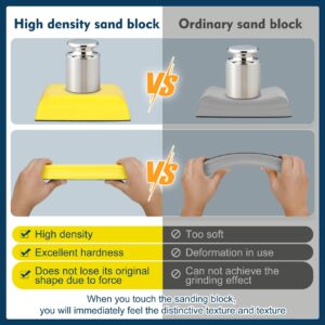 Sanding Blocks Auto Body, auto sanding blocks, auto body sanding block, automotive sanding block, sanding blocks hook and loop Replaces 3M Sanding Block,fit for Woodworking, Automotive Body