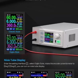 Digital Control RK6006-C 60V 6A 4 Digit Adjustable AC to DC Lab Bench Power Supply Regulator 360W