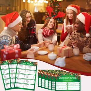 Christmas Feud Games, Friendly Feud Games, Family Activity, Family Games for Game Night, Baby Shower Game, Party Supplies for Adults, Xmas Holiday Party Game and Activity Decorations (f001)