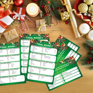 Christmas Feud Games, Friendly Feud Games, Family Activity, Family Games for Game Night, Baby Shower Game, Party Supplies for Adults, Xmas Holiday Party Game and Activity Decorations (f001)