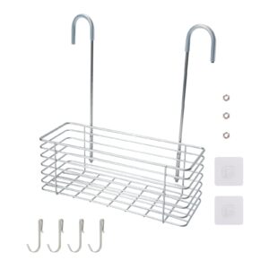 tsnamay 11.02" shower caddies,hanging shower rack bathroom rack storage rack,304 stainless steel rust proof,total height 12"/30.5cm