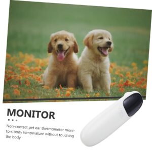 ABOOFAN 1 Set Pet Small for Pets Animal Dog Ear Temperature Accurate Temperature Detection Digital Dogs Cats Plastic Forehead Major Baby