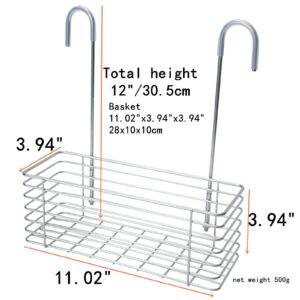 Tsnamay 11.02" Shower Caddies,Hanging Shower Rack Bathroom Rack Storage Rack,304 Stainless Steel Rust Proof,Total height 12"/30.5cm