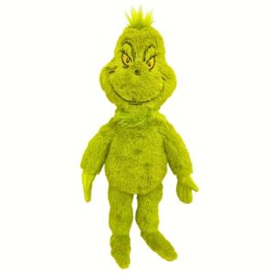 franco dr. seuss the grinch holiday & christmas bedding super soft plush 20 inch cuddle pillow buddy, (officially licensed product)