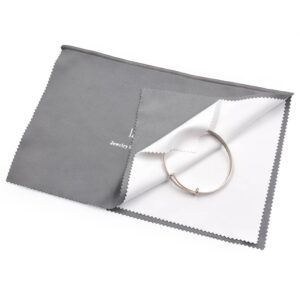 JARGOD Pro Size Silver Polishing Cloth Jewelry Cleaning Cloth 11" X 14" inches for Cleaning Gold, Silver and Platinum Jewelry Coins Watch, Keeps Jewelry Clean and Shining. (Pack of 1)