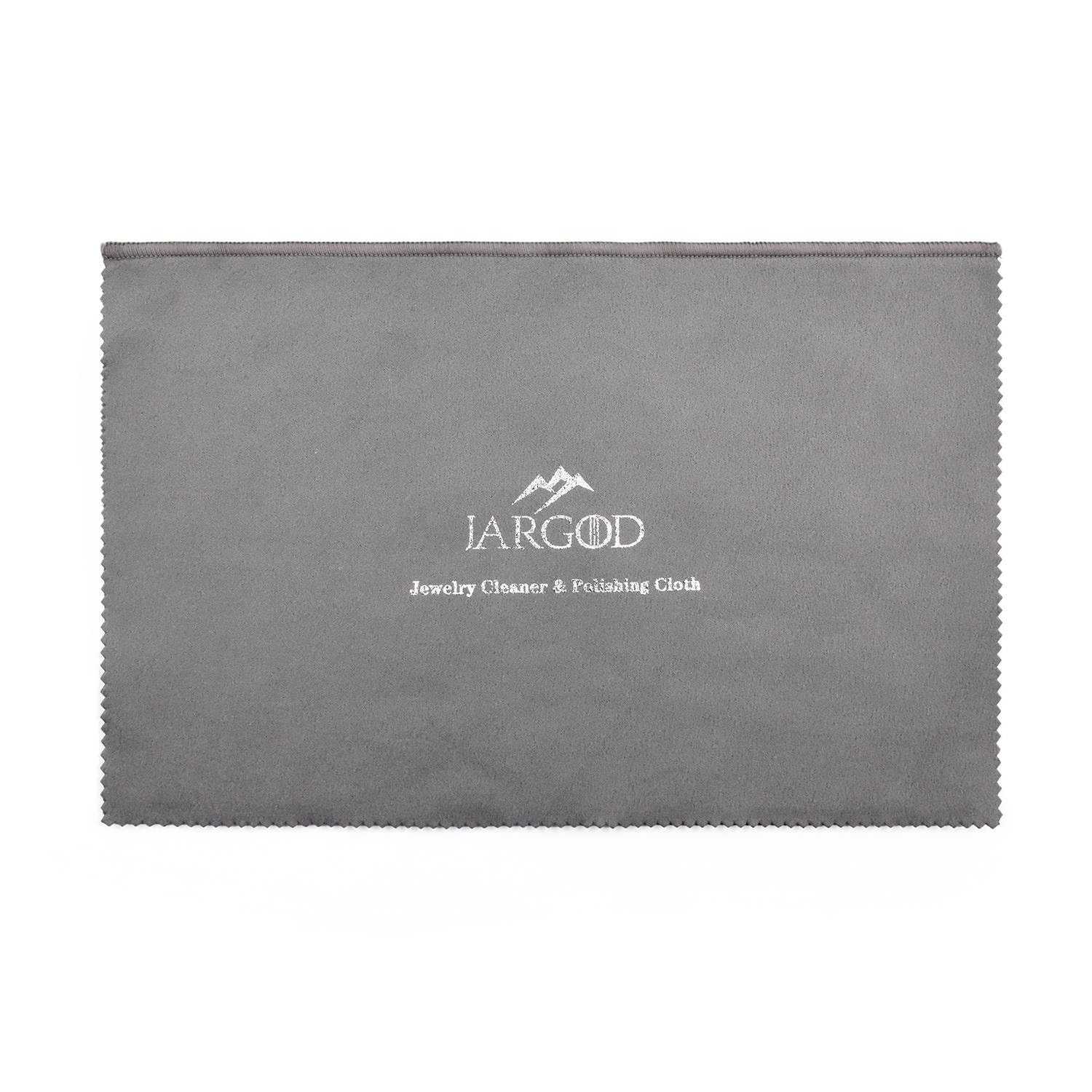 JARGOD Pro Size Silver Polishing Cloth Jewelry Cleaning Cloth 11" X 14" inches for Cleaning Gold, Silver and Platinum Jewelry Coins Watch, Keeps Jewelry Clean and Shining. (Pack of 1)