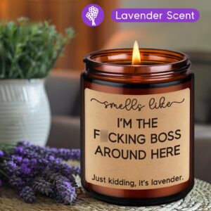 Fairy's Gift Candle, Boss Gifts for Women Men, Gifts for Boss, Funny Boss Gifts - Boss Day, Christmas, Birthday Gifts for Boss Men, Female Boss, Best Boss, New Business Owner, Entrepreneur, Boss Lady