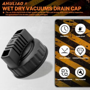 47922 Drain Cap Wet/Dry Vacs, for Shop Vac Drain Cap, New Workshop Vacuums Cleaner Replacement Parts