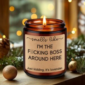 Fairy's Gift Candle, Boss Gifts for Women Men, Gifts for Boss, Funny Boss Gifts - Boss Day, Christmas, Birthday Gifts for Boss Men, Female Boss, Best Boss, New Business Owner, Entrepreneur, Boss Lady