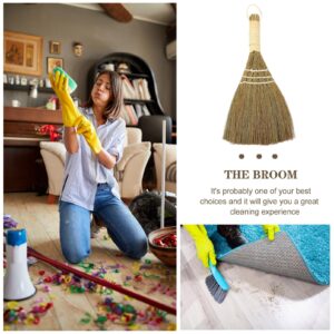 2pcs Kitchen Cleaning Broom Mini Broom Desktop Duster Home Brooms Hand Broom Household Brooms Small Cleaning Broom Short Handle Broom Desktop Small Broom Dust Removing Broom