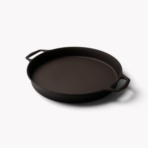 field company no.16 double-handled cast iron skillet—smoother, made in usa, vintage style, preseasoned