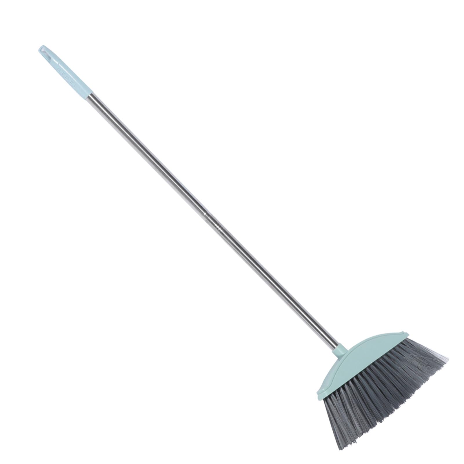 NIYANGLE Heavy Duty Broom with Long Handle Commercial Broom Sweeping Brooms Outdoor Indoor Broom for Home Garage Kitchen Office Lobby Lawn