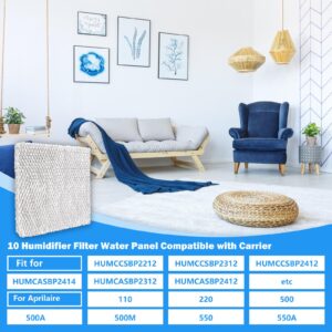 Sxkxm 10 Water Panel Humidifier Filter Humidifier Pad Compatible with Lennox Healthy Climate #10 X2660 Fits WB2-12 WB2-12A HCWB2-12 HCWB2-12A WB3-12 WB3-12A HCWB3-12 HCWB3-12A Humidifiers