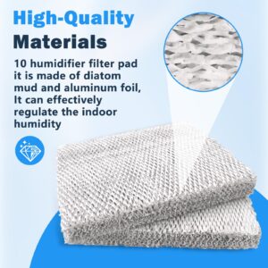 Sxkxm 10 Water Panel Humidifier Filter Humidifier Pad Compatible with Lennox Healthy Climate #10 X2660 Fits WB2-12 WB2-12A HCWB2-12 HCWB2-12A WB3-12 WB3-12A HCWB3-12 HCWB3-12A Humidifiers