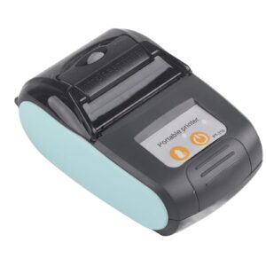 pt-210 portable receipt printer, bluetooth thermal printer, high speed usb thermal printer support bluetooth 4.0, for android, for ios and for windows (us plug)