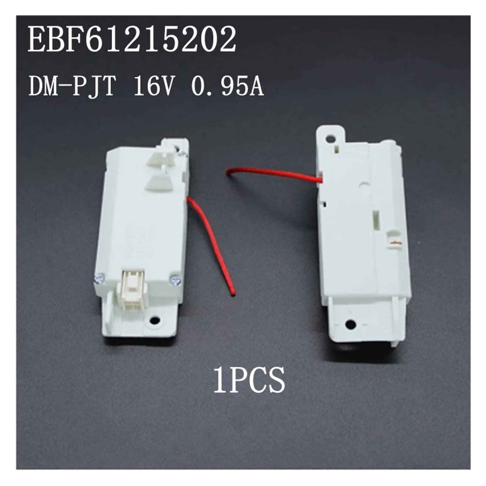 MiJob EBF61215202 DM-PJT 16V 0.95A Door Lock Switch T90SS5FDH ，Compatible for LG Automatic Washing Machine Spare Parts