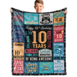 10 year old boy gift, best birthday gifts for 10 year old boy, 10 year old boy birthday gifts, boys age 10 gifts ideas, 10 yr old gifts for boys, 10th birthday decorations for boys blanket 60"x 50"