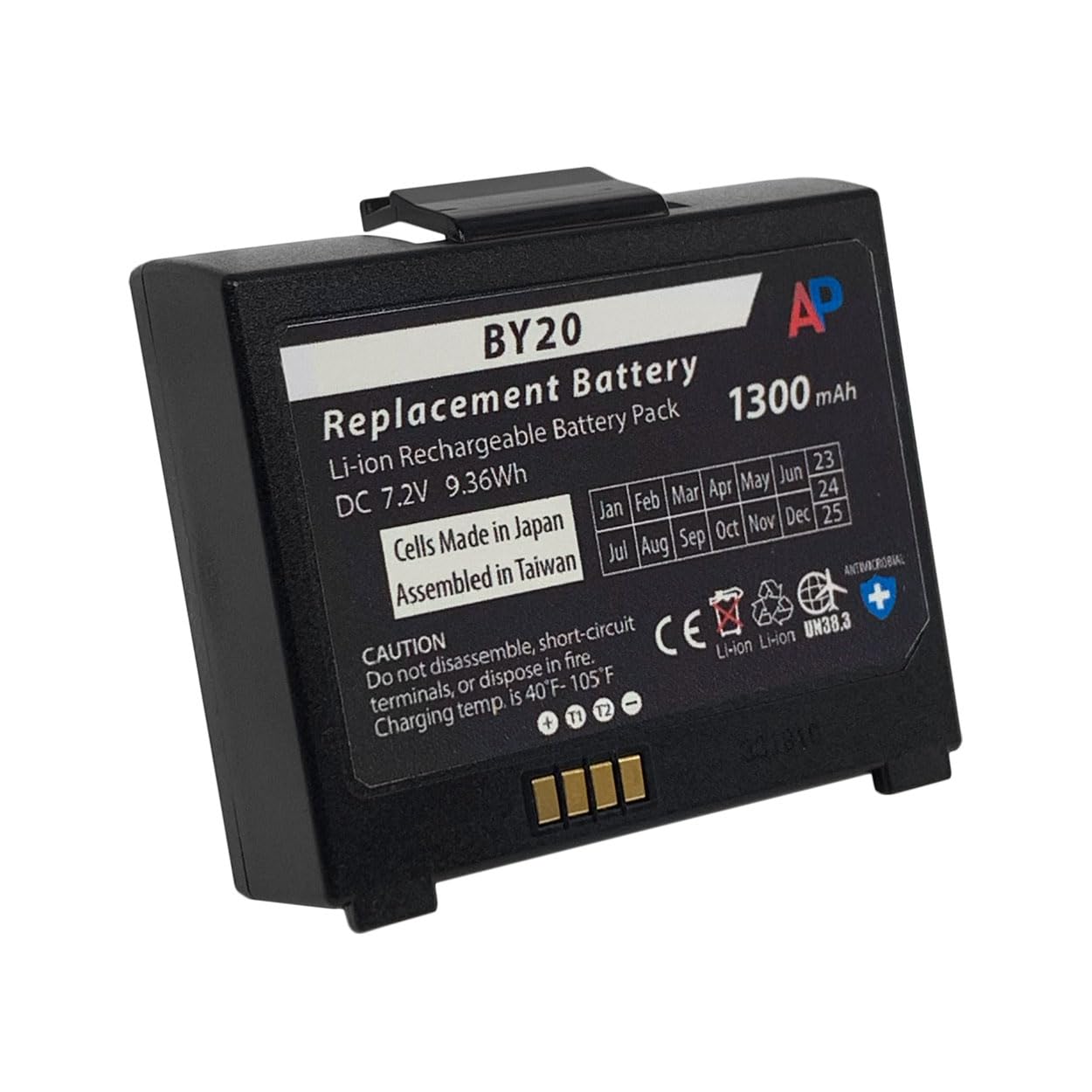 Artisan Power Replacement Battery for The Epson Mobilink TM-P20 Printer (OT-BY20, D171A, 2169271) 1300 mAh