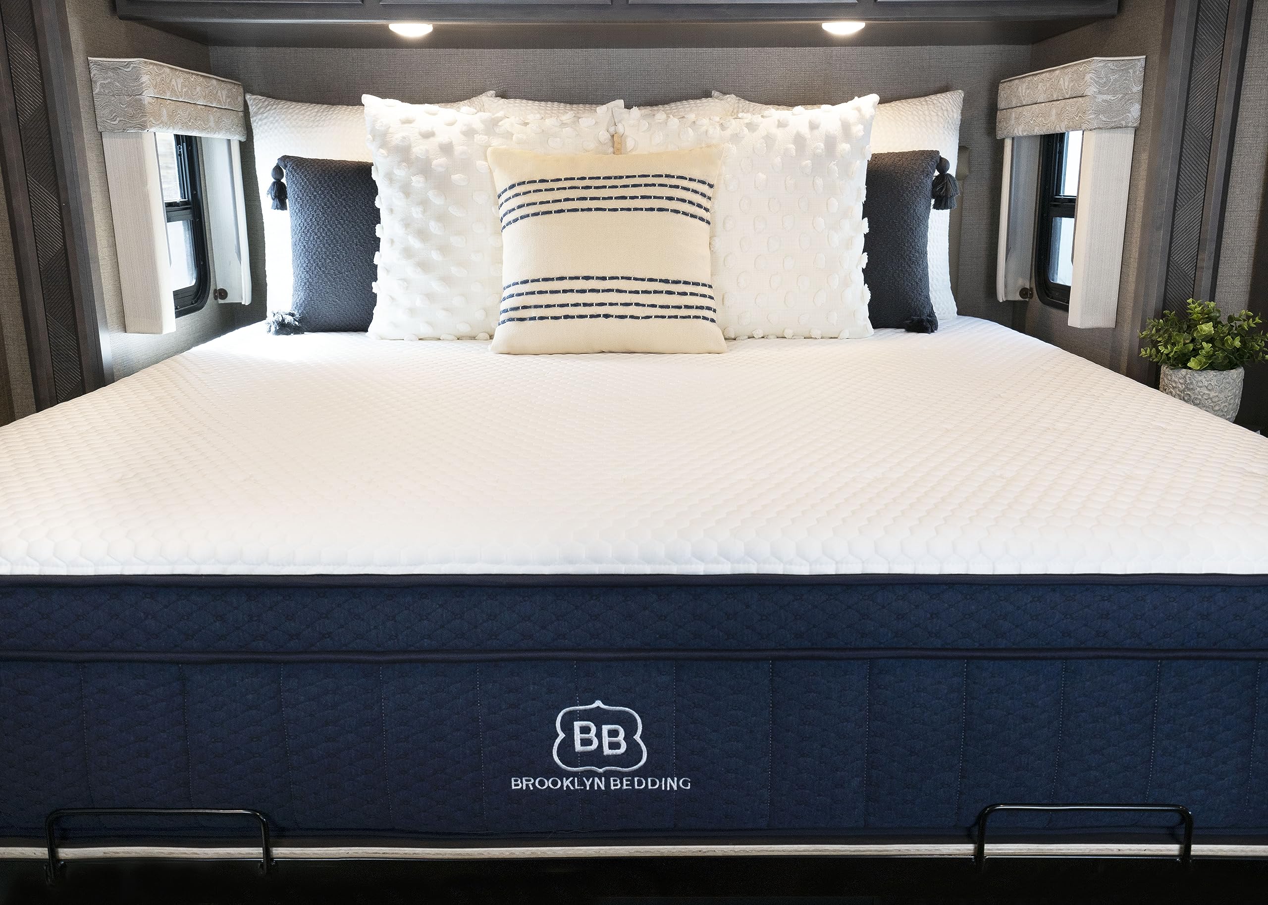 Brooklyn Bedding Aurora Luxe RV Mattress - Firm, RV King (72x80)