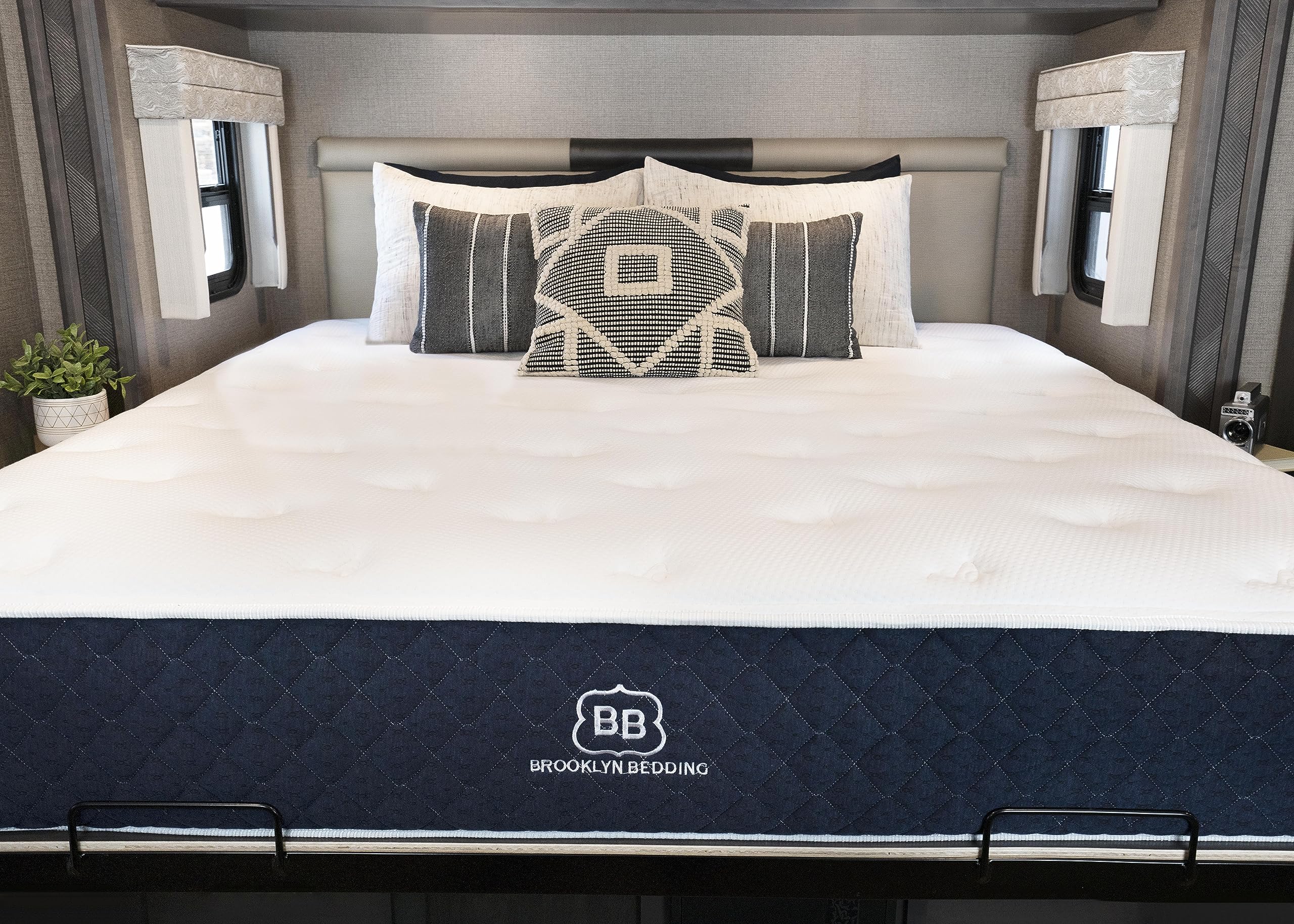 Brooklyn Bedding Signature RV Mattress - Firm, Short King (72x75)