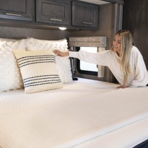 Brooklyn Bedding Aurora Luxe RV Mattress - Medium, RV King (72x80)