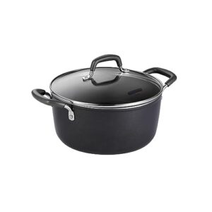 tramontina guru 5 qt ceramic nonstick covered dutch oven, 81502/006ds