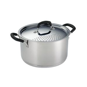 tramontina guru 6 qt stainless steel pasta cooker, 81502/004ds