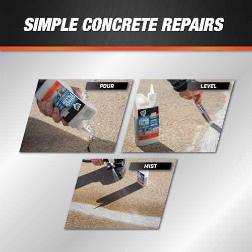 DAP 7079860500 Concrete Crack Filler, Gray