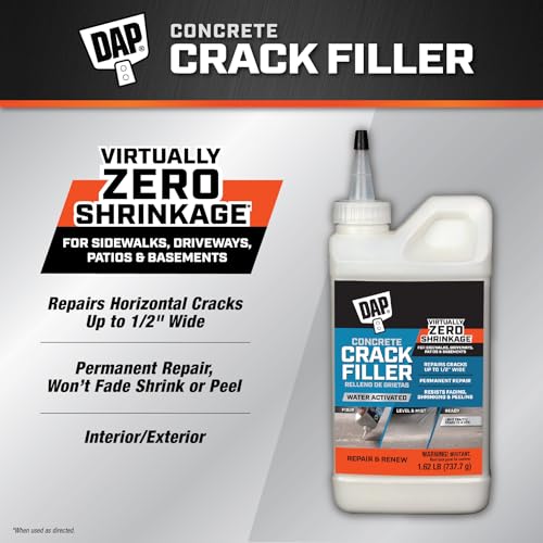 DAP 7079860500 Concrete Crack Filler, Gray