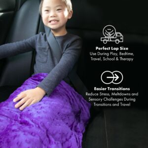 Harkla Weighted Lap Pad for Kids (Lavender)