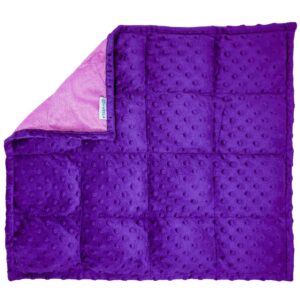 harkla weighted lap pad for kids (lavender)