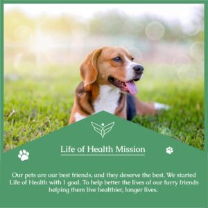 Life of Health Quercetin for Dogs - Quercetin for Dogs Allergies - Dog Allergy Support - Dog Allergy - Quercetin - Quercetin Dog - Dog Allergies - Quercetin Supplements - Dog Allergy Relief - 1 fl oz