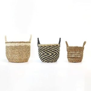 basket 3set round